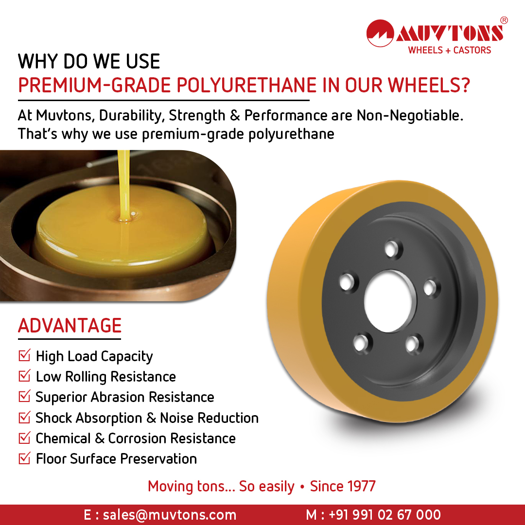 Polyurethane Wheels for Industrial Use